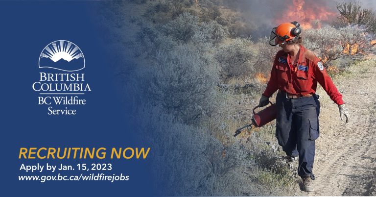 Applications open for BCWS firefighters – BC Wildfire Service