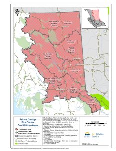 All open burning prohibited in Prince George Fire Centre – BC Wildfire ...