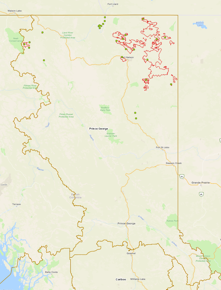 Overwintering fires and continued response in the Fort Nelson Zone – BC ...